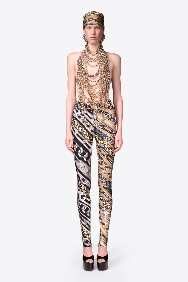 Chain Printed Legging – AREA
