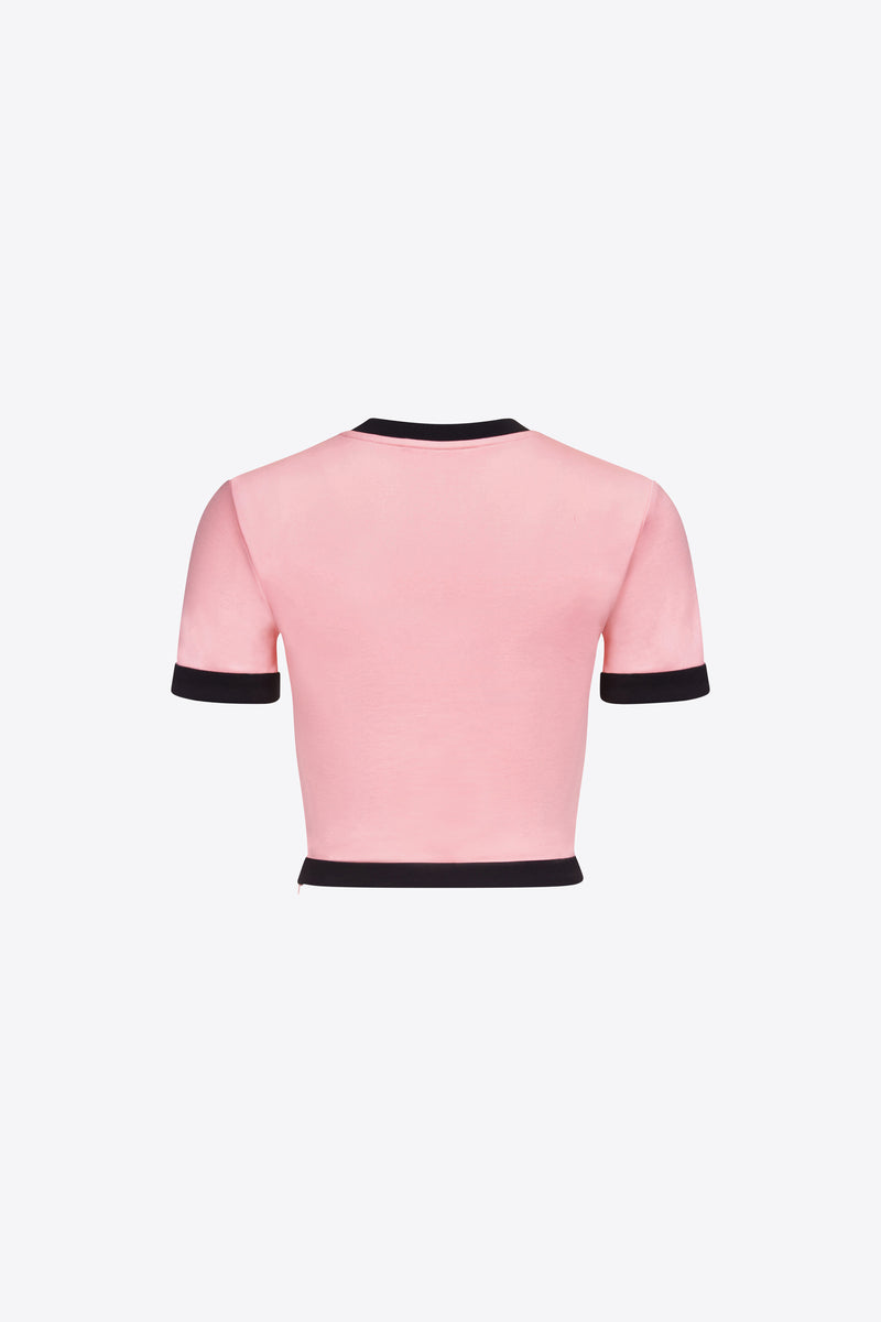 Colorblock Bustier Cup T-Shirt – AREA